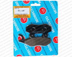 רפידות קרמיות לבלם קדמי Mossuto לקליפר שמאולי,Mossuto FA228