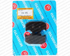 רפידות קרמיות לבלם אחורי Mossuto,Mossuto FA152