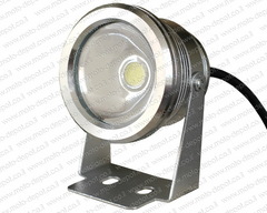 פנס לד 10W גוף אלומיניום,Projector 10W - 12V